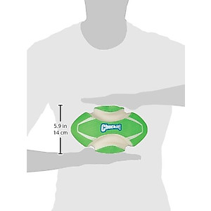 Chuckit! Max Glow Fumble Fetch Dog Football Dog Toy