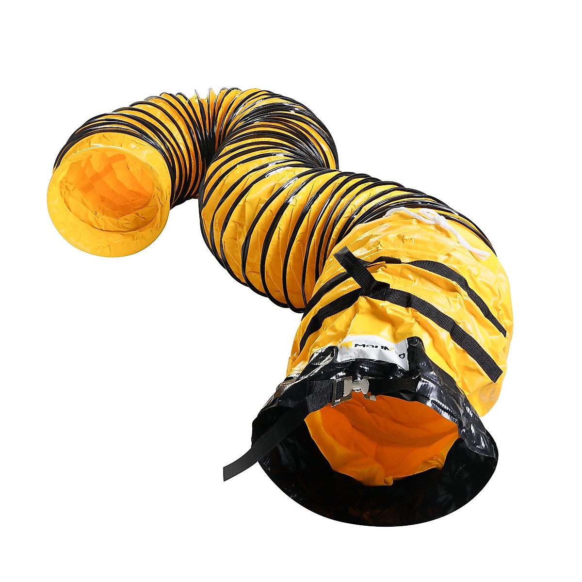 MOUNTO 25FT PVC Flexible Duct Hosing for Exhaust Fan (8inch)