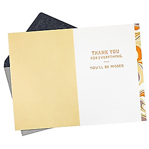 Hallmark Coworker Goodbye Card (Thank You for Everything)