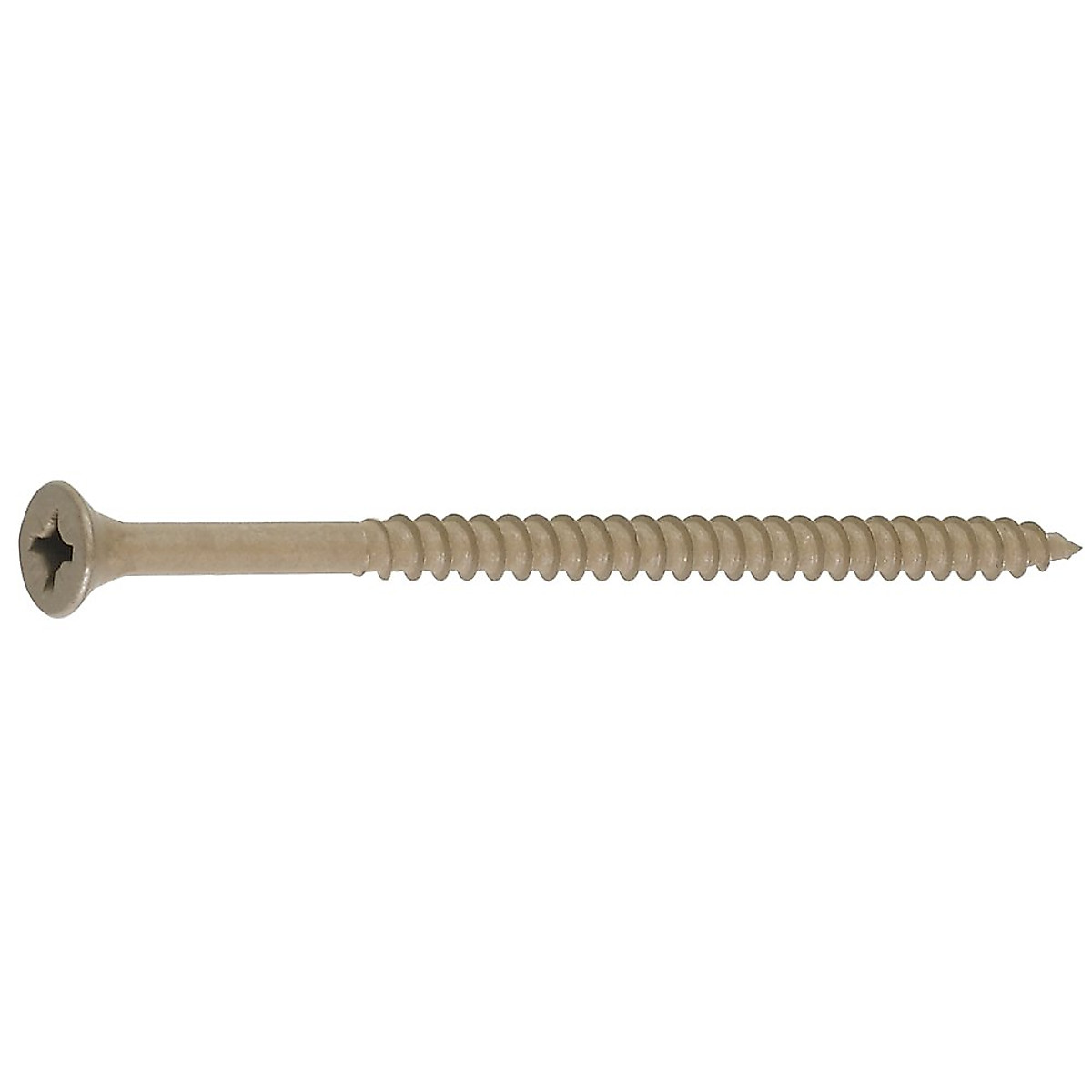 FastenMaster, Tan, FMGD312-1350 3-1/2-Inch GuardDog Exterior Wood Screw, 1350-Pack, 3-1/2", 1350 Count
