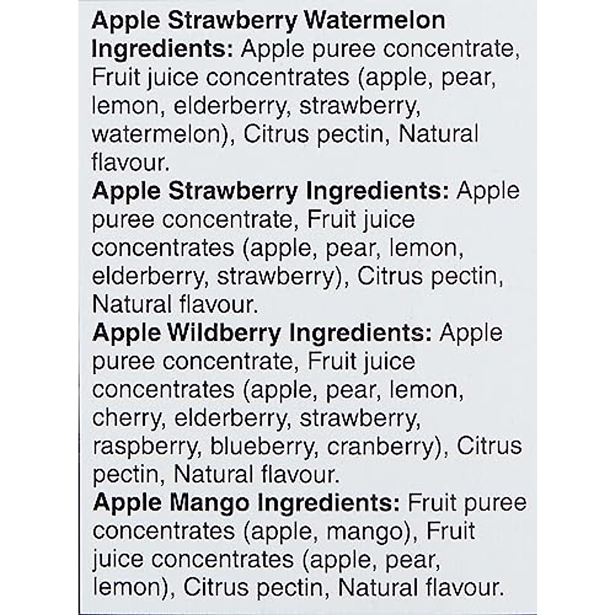 SunRype Fruit to Go (72ct) 14g (0.49 oz.) Snacks, Variety Pack (Imported from Canada)