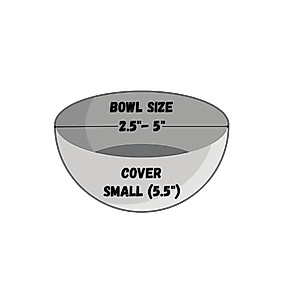 3- Pack Organic Jar Covers Unbleached Reusable 100% Cotton Elastic Kombucha Cloth Canning Lids - Ecofriendly (Fits Jar mouth ranging 2.5"- 4.5")