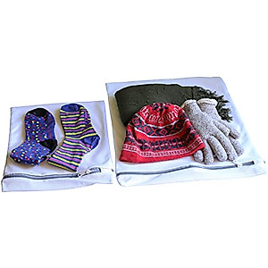 Simple Houseware Laundry Bra Lingerie Mesh Wash Bag (2 Large & 3 Medium)