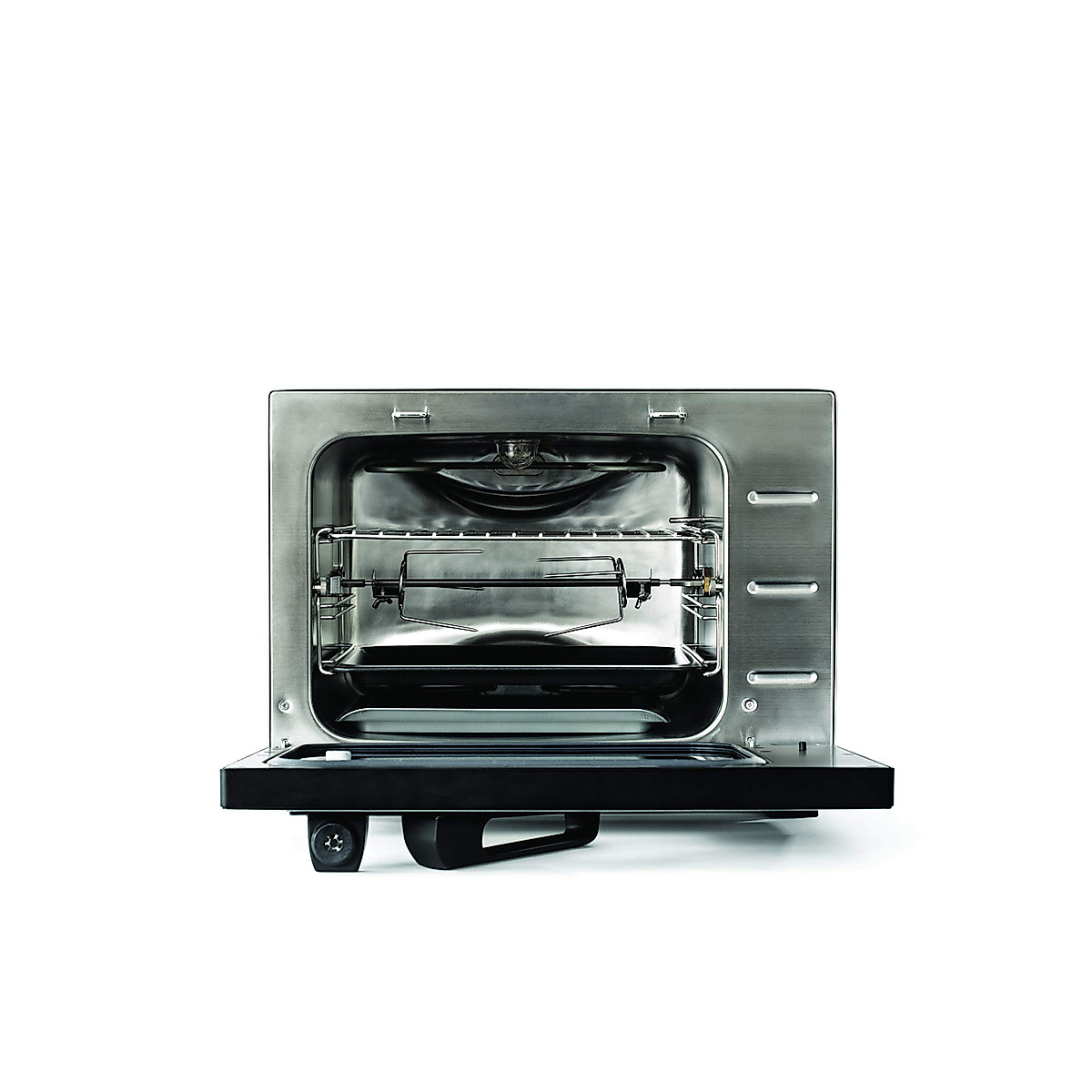 Salton Oven Pressure Cooker, 8lb capacity, Black, Silver