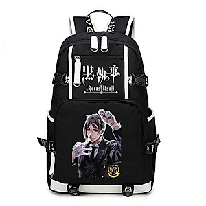 GO2COSY Anime Black Butler Backpack Daypack Student Bag School Bag Bookbag Bagpack