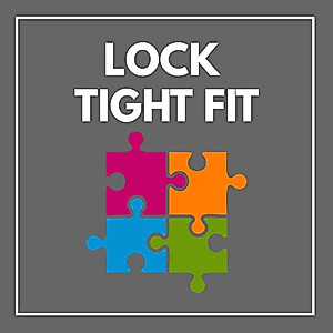 The United Hues of America by Cross & Glory - Premium 1000-Piece Educational Jigsaw Puzzle - Eco-Friendly, Vibrant & Unique USA Map - Perfect for Family Fun - Challenging Brain Game & Great Gift Idea