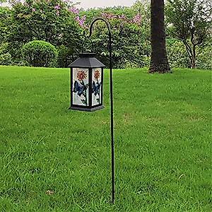 Solar Lanterns Outdoor Hanging Solar Lights Decorative for Garden Patio Porch and Tabletop Decorations. (Butterfly)