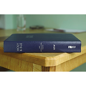 NIV, Gift and Award Bible, Leather-Look, Blue, Red Letter, Comfort Print