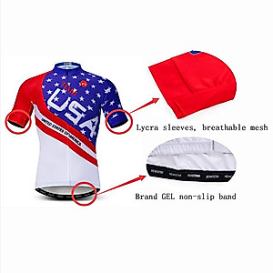 Cycling Jersey for Men Tops Summer Racing Cycling Clothing