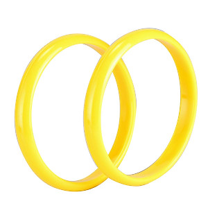 BinaryABC Plastic Bangle Bracelets Candy Color Bracelet Party Favors Pack for Birthday Party 12pcs (Adult Size)