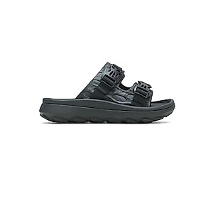 Merrell Women's Hut Ultra Wrap Sport Sandal, Black/Black, 6