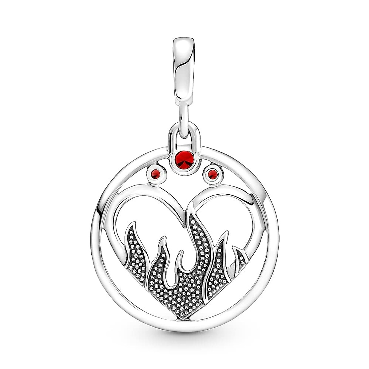 Pandora Fire Inside Medallion Bracelet Charm Me Bracelets - Stunning Women's Jewelry - Gift for Women - Made with Sterling Silver & Enamel