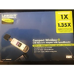 Cisco-Linksys WUSB54GC Compact Wireless-G USB Adapter