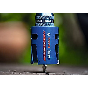 Bosch Professional 1x Expert Construction Material Hole Saw (for Softwood, Ø 68 mm, Accessories Rotary Impact Drill)