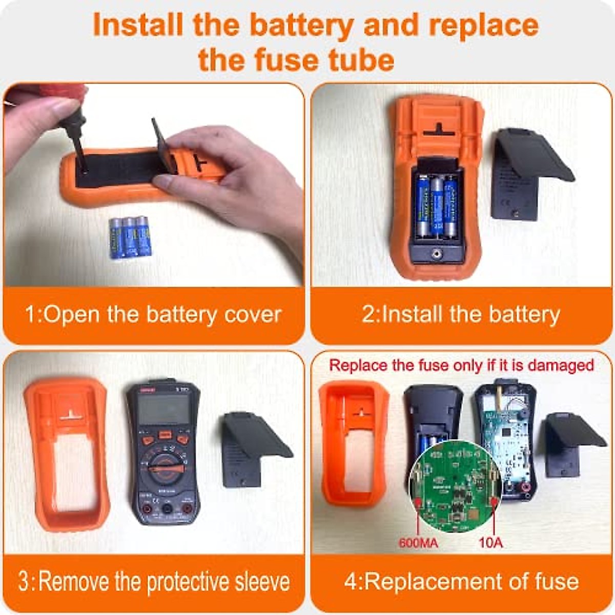 Digital Multimeter Tester, Electrical Voltmeter Tester, Volt Multi Meter, Car Battery Tester Circuit Tester