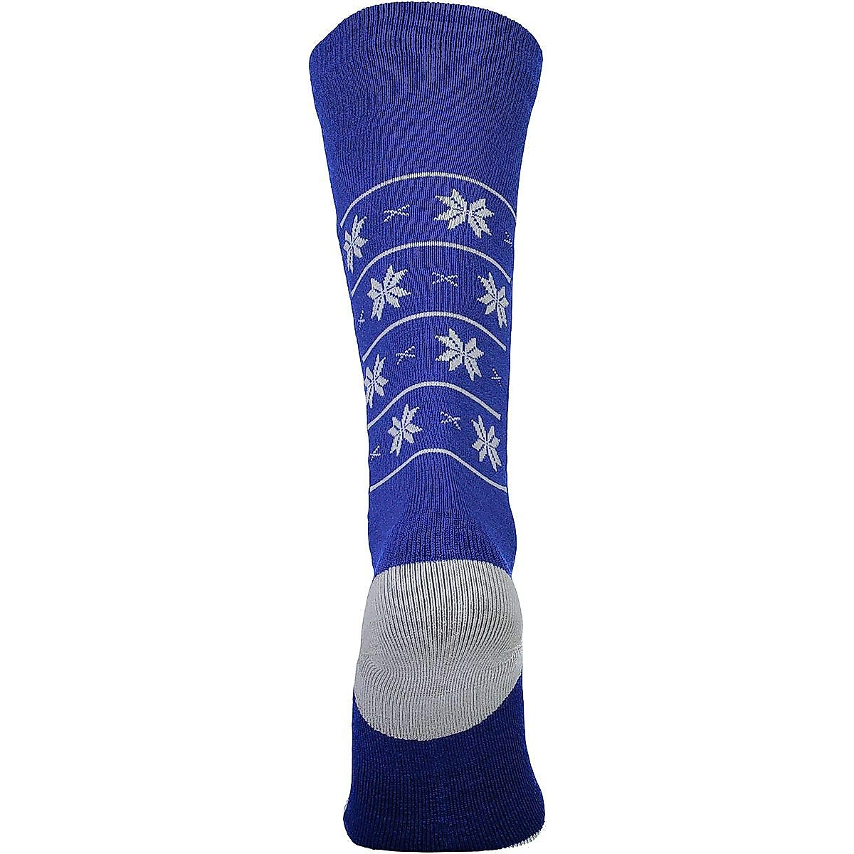 Mons Royale Women's Mons Tech Cushion Sock Grey Marl/Electric Blue L