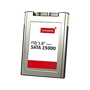 .innodisk. D1SN-08GJ20AC1EB Flash Disk/SSD, FID 1.8" SATA 25000 (Industrial, Standard Grade, 0°C ~ +70°C) - 08GB FID 1.8" SATA 25000 SLC