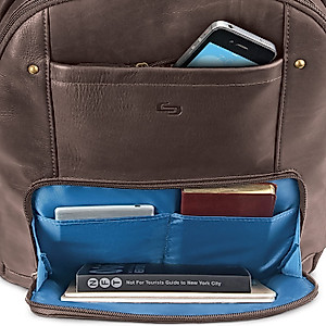 Solo New York Reade Vintage Leather Backpack, Espresso