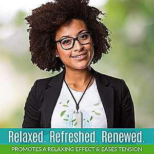 Portable Air Purifier Necklace - Rechargeable and Wearable Personal Air Device for Kids and Adults - Portable & Travel Size, Use at Home, Office, Car, Grocery Store, School or Outdoor Activities