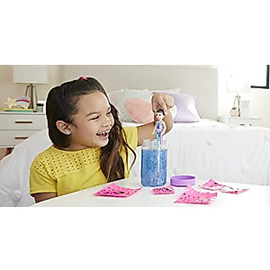 Barbie Color Reveal Chelsea Doll with 6 Surprises: 4 Mystery Bags, Water Reveals Doll's Look & Color Change on Bodice; Glitter Series; [Styles May Vary]