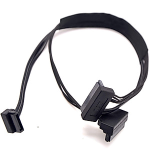 Deal4GO Second HDD Dual Hard Drive Upgrade Bundle Kit w/SATA Power Cable Replacement for iMac A1312 27" Mid 2011 593-1330