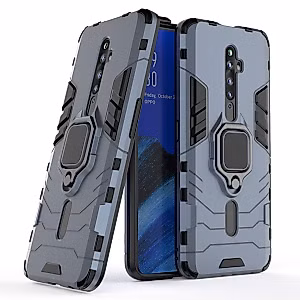 J&H Phone Case for Oppo Reno2 Z,Ring Holder Case for Oppo Reno2 Z, Finger Loop Case with 360 Degree Rotatory Ring Stand for Oppo Reno2 Z