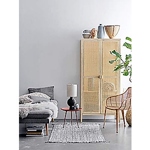 Creative Co-Op 15" & 16" Handwoven Natural Seagrass Jute Trim (Set of 2 Sizes) Baskets, Multicolor