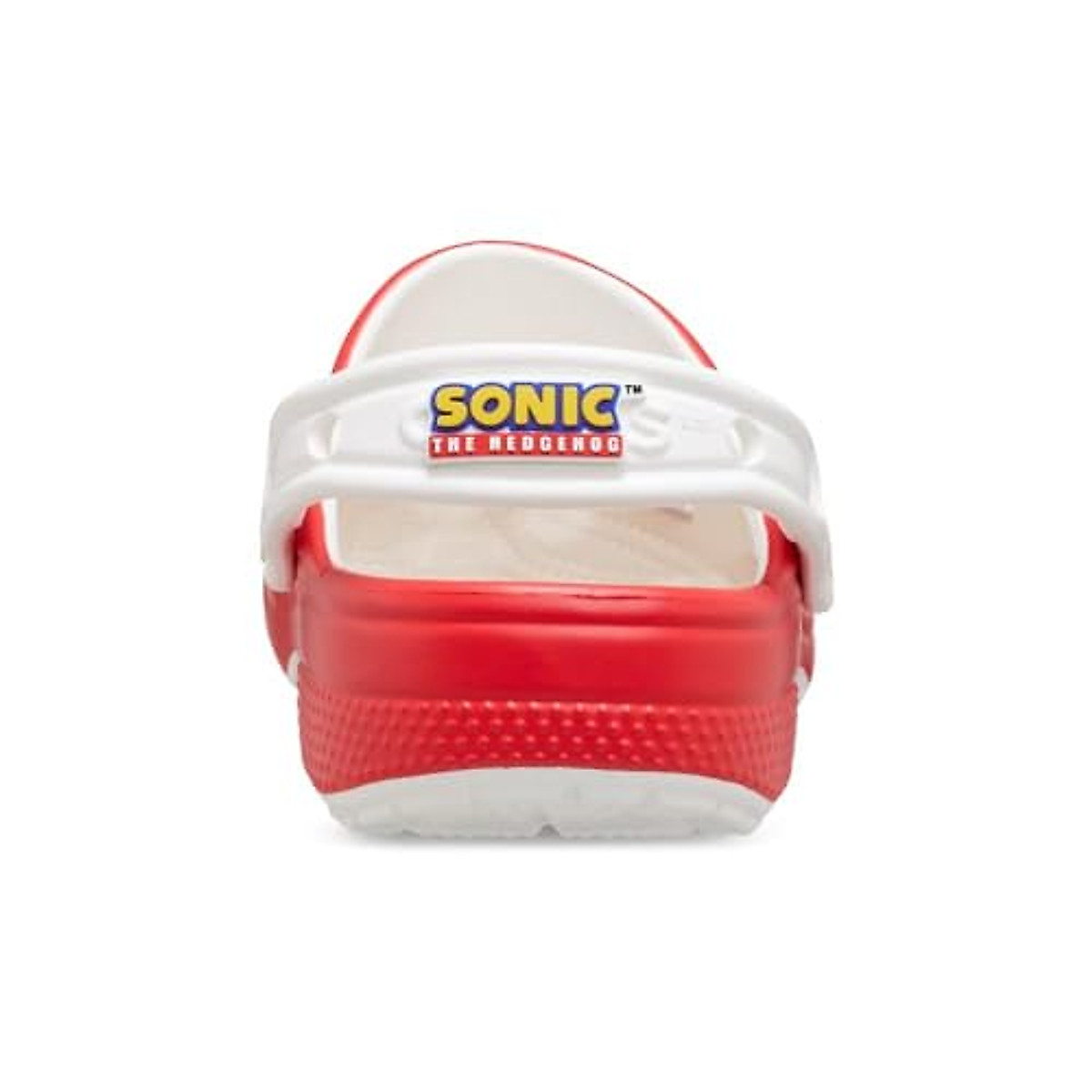 Crocs Sonic The Hedgehog Classic Clogs, Kids and Toddler Shoes, Red, 5 US Unisex Big