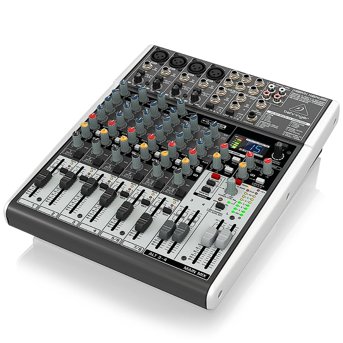Behringer Xenyx X1204USB Mixer with USB and Effects