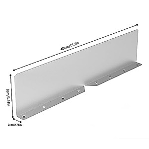 Tainrunse Roof Rain Diverter Gutter Splash Guard Efficient Valley for Easy Installation Heavy Protection Preserve Landscapes with Corrosion-Resistant 2pcs