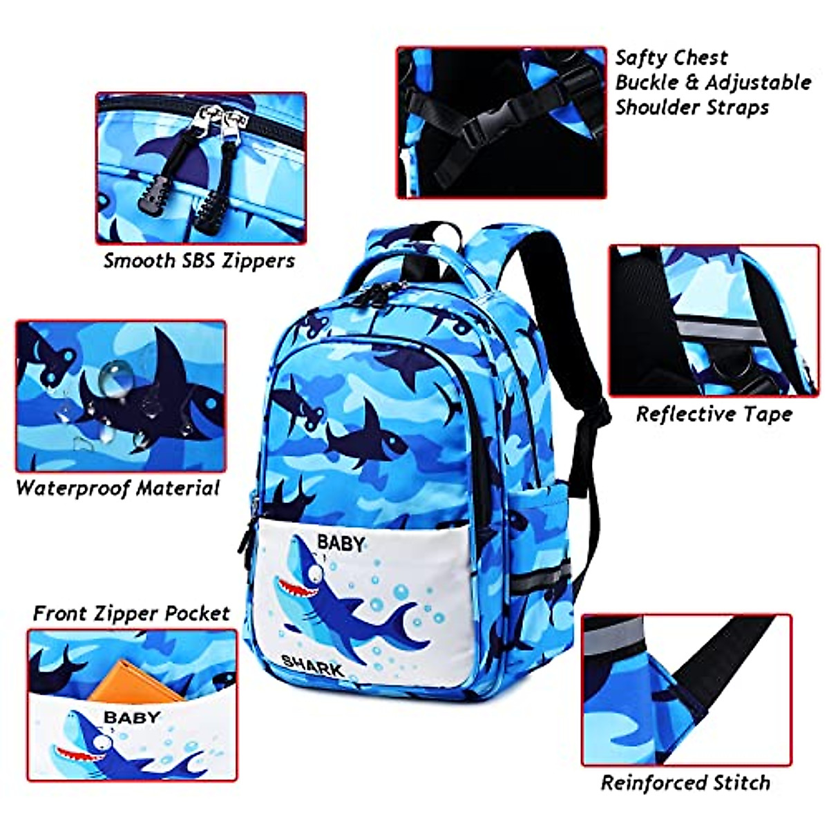 Kids Backpacks for Boys Elementary School Backpack Book Bags for Boys