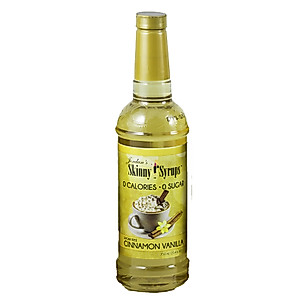 Jordan's Skinny Syrups Cinnamon Vanilla, Sugar Free Flavoring Syrup, 25.4 Ounce Bottle
