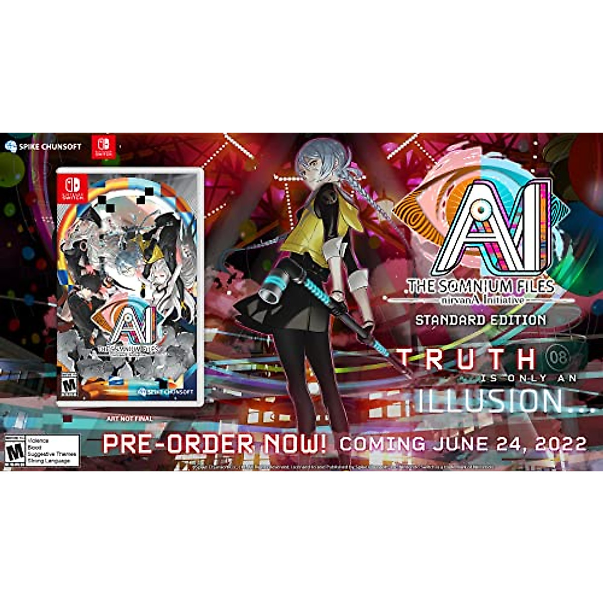 AI: THE SOMNIUM FILES - nirvanA Initiative Standard Edition for Nintendo Switch