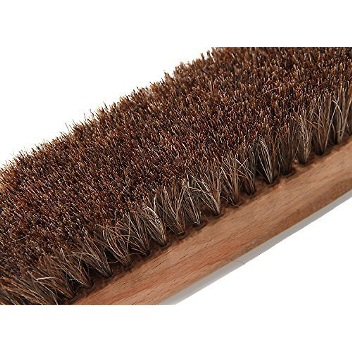 Italian" Class" Brand Wood 100% Horsehair shoe Soft Brush Interior Upholstery Brush