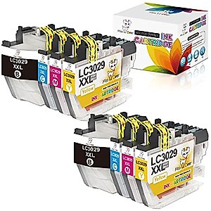 Miss Deer LC3029 XXL Compatible Ink Cartridges Replacement for Brother LC3029 XXL LC 3029,Work for MFC-J6535DW MFC-J6935DW MFC-J5830DW MFC-J5930DW J6535DWXL J5830DWXL,8 Pack