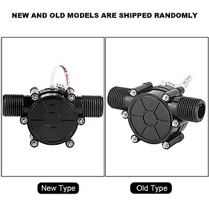 AMONIDA Vorticity Impeller Enerator Micro Hydroelectric Water Generator, Micro-Hydro Water Generator, for Sound System Intelligent Faucets Solar Energy Gas Water Heater