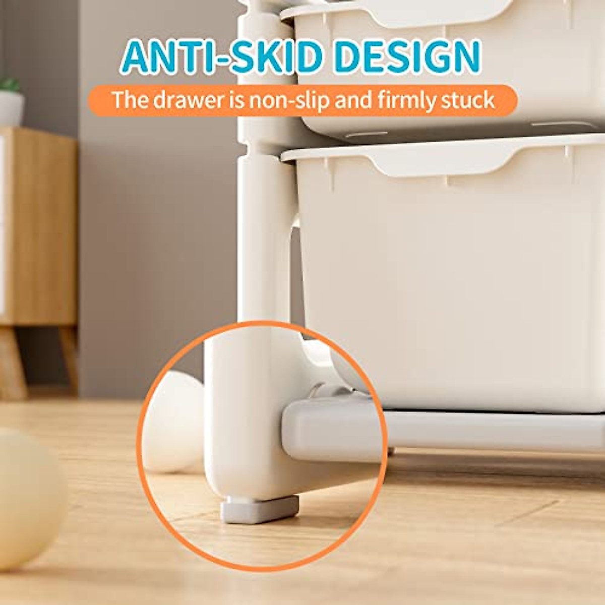 UNICOO Kids Storage Shelves, Children Toy Storage Organizer, Kids Bookshelf and Toy Storage for School, Bedroom, Playroom or Nursery (3 * 4)