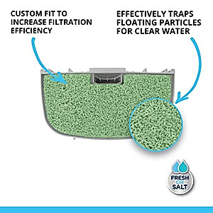 Fluval 107/207 Phosphate Remover Pad, Replacement Aquarium Canister Filter Media, 3-Pack