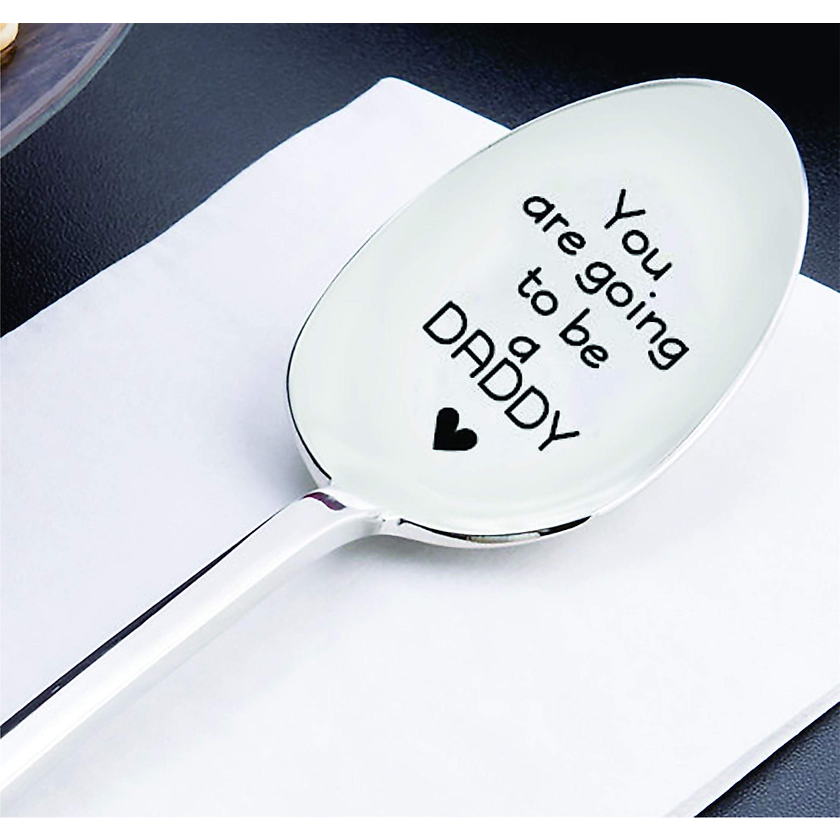 You're Going To Be A Daddy Spoon- Pregnancy Reveal Spoon- Fun Announcement Ideas-Husband Gift Idea-Dads Gift