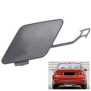 Tow Hook Cover,51127312748 Rear Bumper Tow Hook Eye Cap Cover Replacement for 3 Series F30 F35 2012‑2015