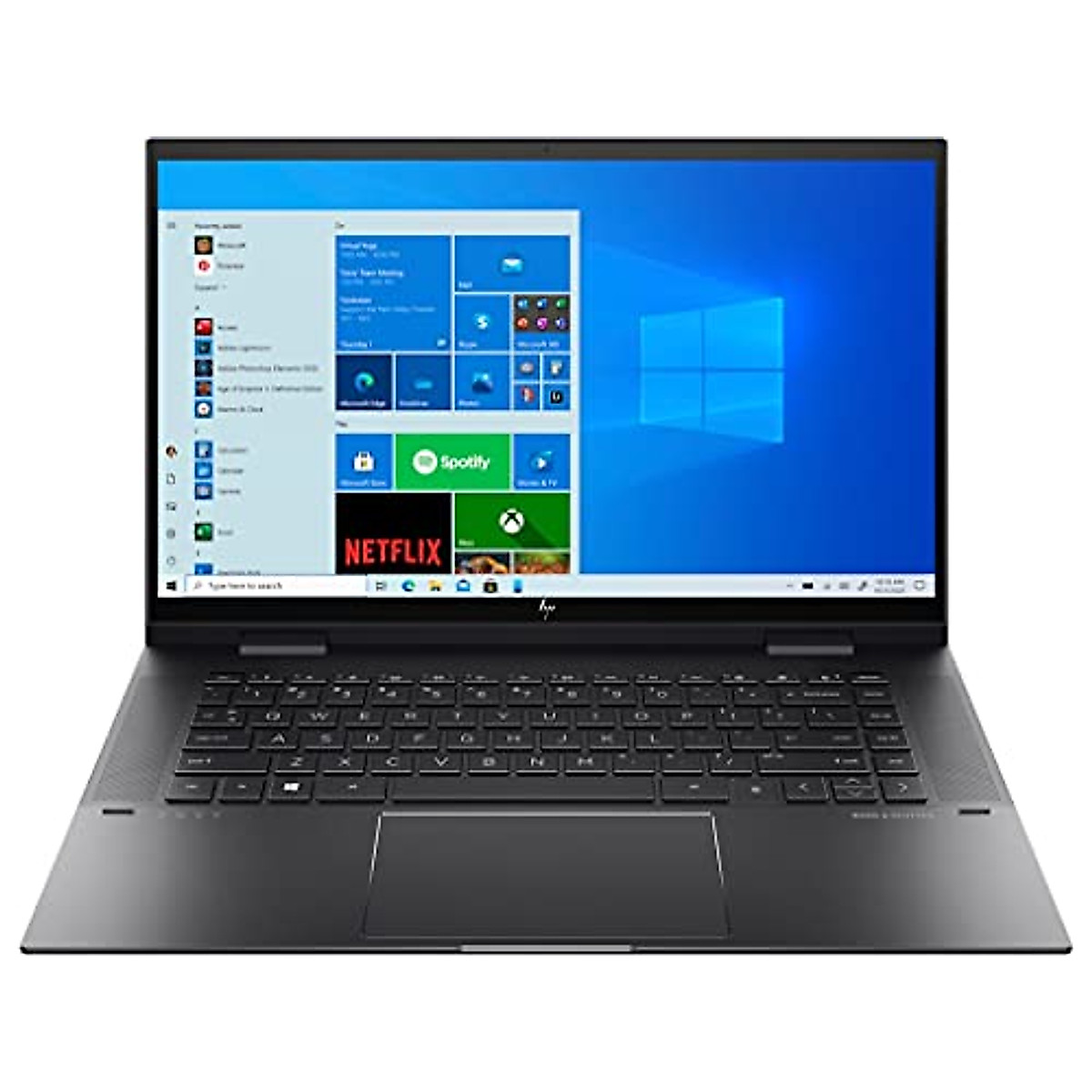 HP ENVY x360 15 Home & Entertainment 2-in-1 Nightfall Black Laptop (AMD Ryzen 7 5700U 8-Core, 32GB RAM, 1TB PCIe SSD, 15.6" Touch Full HD (1920x1080), AMD Radeon, Active Pen,Win 10 Pro) with USB Hub