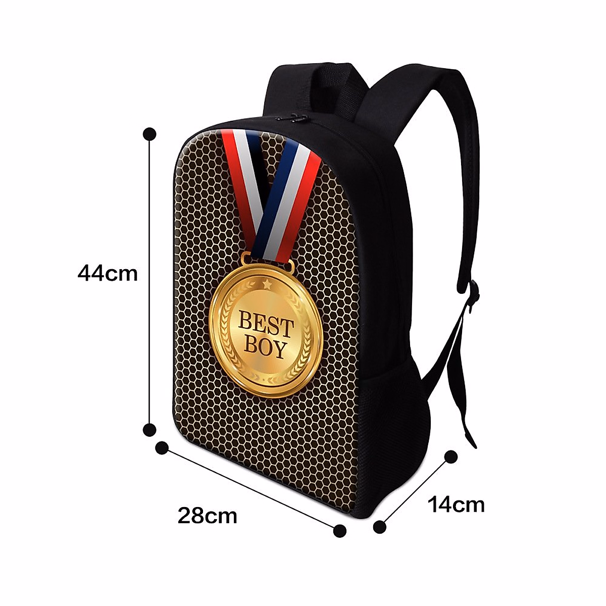 Dispalang Soccer Backpack for Children Cool Bagback Satchel Boys Daily Bag