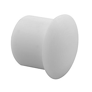 Prime-Line U 10033 Plastic Shelf Hole Plugs, 5mm, White (48 Pack)