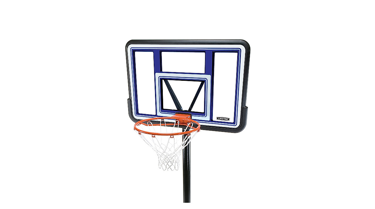 Lifetime Pro Court Portable Basketball System - Adjustable 44-Inch ...