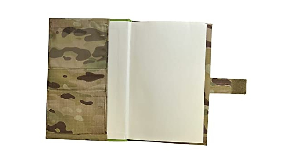 OCP Green Military Log Book Cover - Tactical & Durable