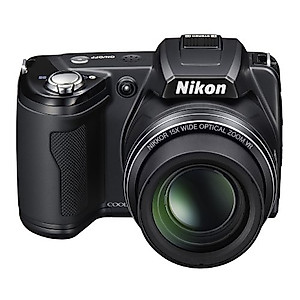 Nikon Coolpix L110 12.1MP Digital Camera with 15x Optical Vibration Reduction (VR) Zoom and 3.0-Inch LCD (Black)