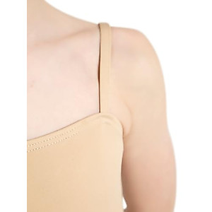 Capezio Camisole Leotard - Girls, Nude, Large