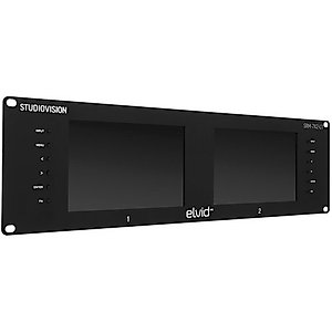 Elvid StudioVision Dual 7"" Monitor Rackmount