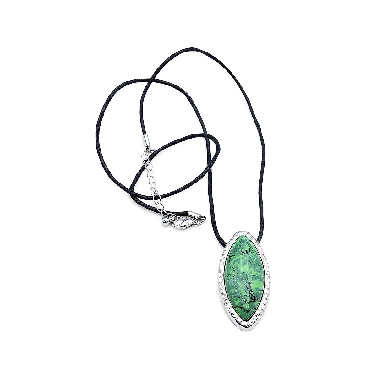 SalesOne LLC Marvel Studios Shang-Chi and the Legend of the Ten Rings Green Pendant Necklace Authentic Prop Replica, Cosplay Costume Accessories | MCU Superhero Comic Book Gifts And Collectibles