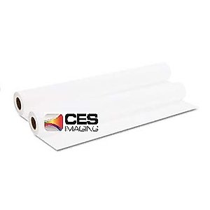 2 Rolls 36" X 300' (36 Inch X 300 Foot) 20lb Bond Paper 2" Core. By CES Imaging